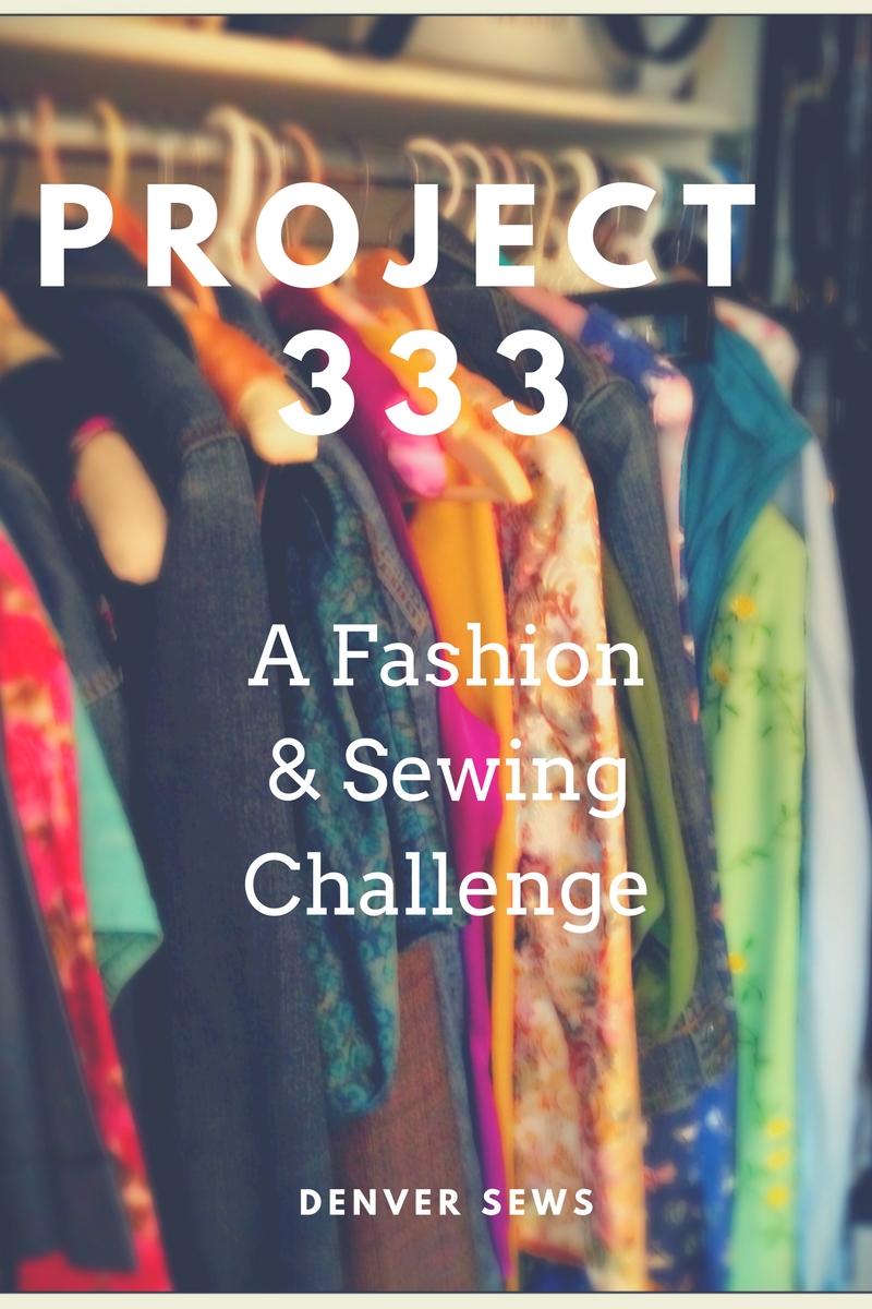 Project 333: First 2 Weeks – Denver Sewing Collective